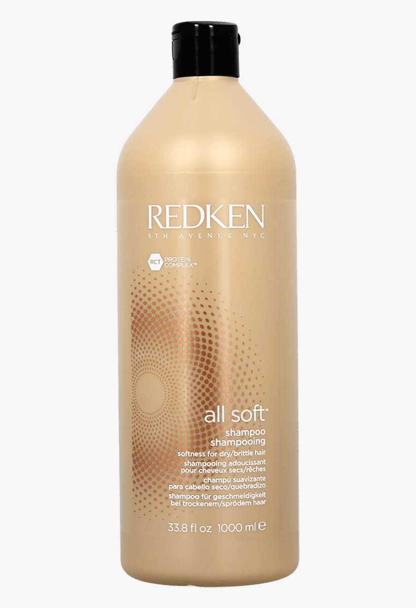 Redken All Soft Shampoo For Dry Hair 1000ml - Plastic Bottle ...