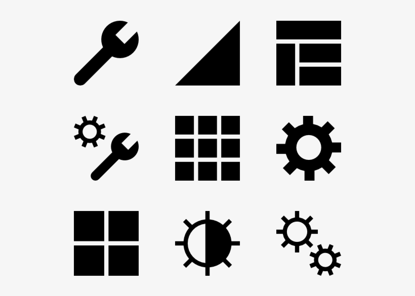 Solid Settings And Display - Display Icons - 600x564 PNG Download - PNGkit