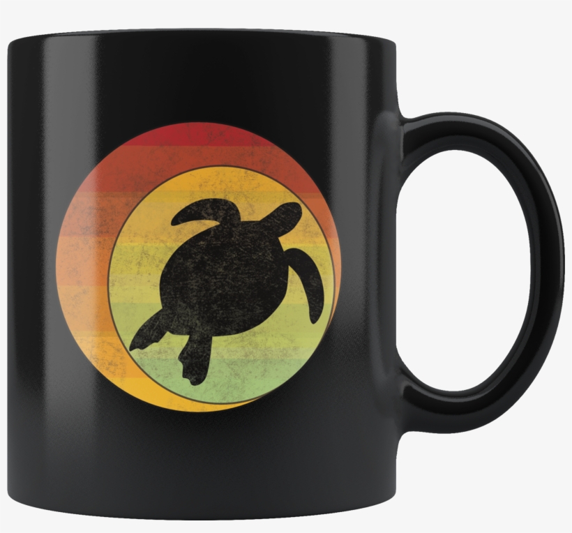 Load Image Into Gallery Viewer, Retro Sea Turtle Coffee - 2000x2000 PNG ...