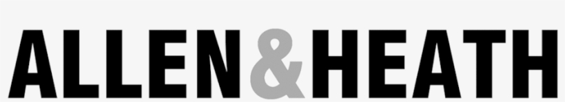 Download Transparent Allen & Heath Logo - Allen & Heath - PNGkit