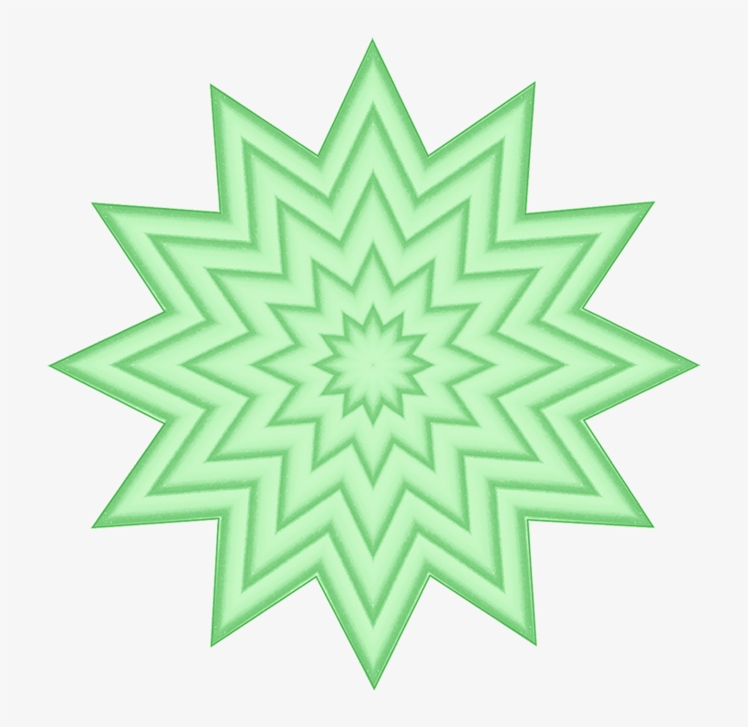 Green Pattern Clipart Of Stars - Country Flag Not Rectangular - 827x832 ...