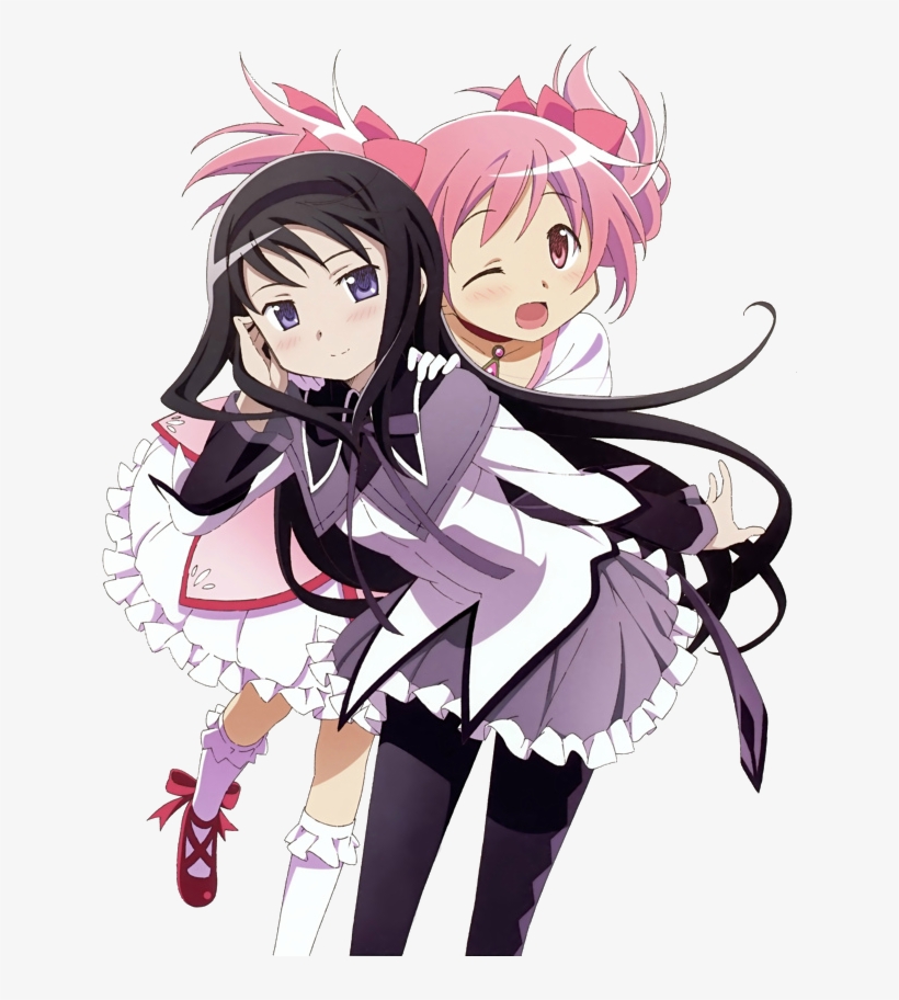 Akemi Homura Madoka Kaname Puella Magi Madoka Magica - Anime Girl Best ...