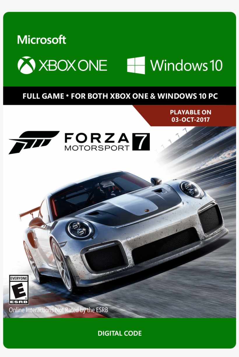 Download Transparent Forza Motorsport 7 Xbox One Code - PNGkit