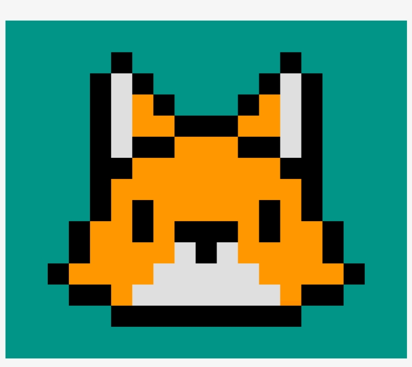 Foxy - Pixel Art - 1200x1200 PNG Download - PNGkit