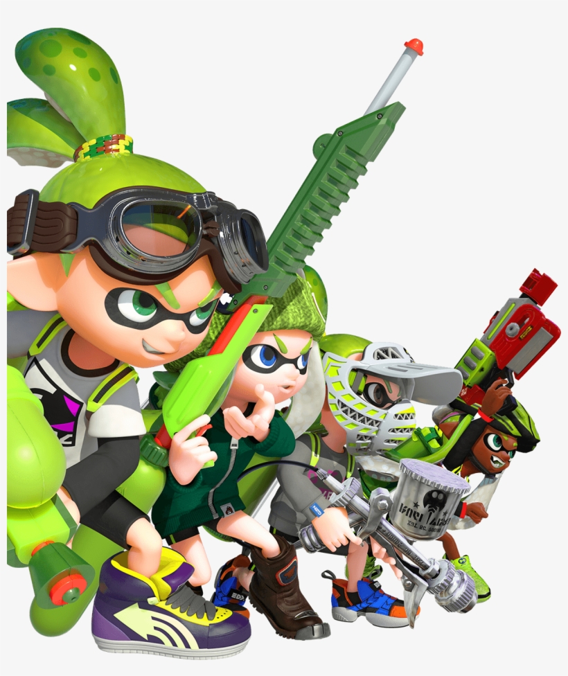 Splatoon Png - Splatoon Team - 1196x1366 PNG Download - PNGkit