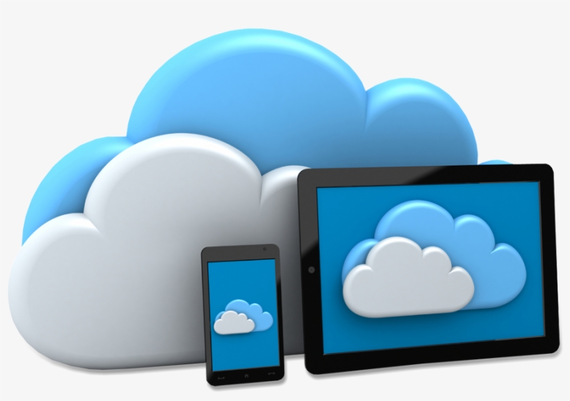 Cloud-based Solutions - Software On Cloud Icon - 966x657 PNG Download ...