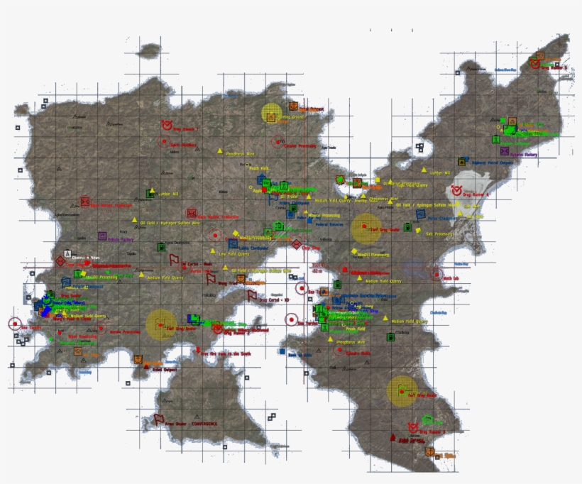 Altis - Lemnos White Map - 1500x1126 PNG Download - PNGkit