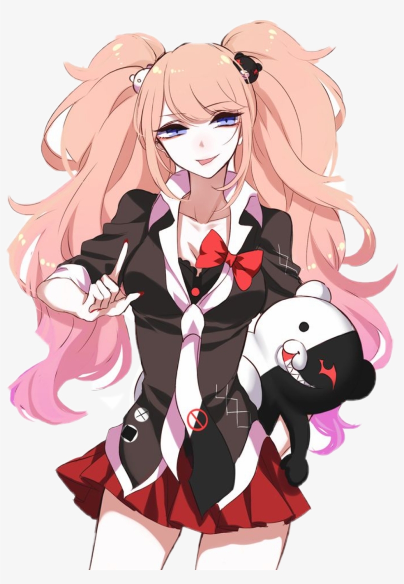 Download Transparent Report Abuse - Danganronpa Junko Y Monokuma - PNGkit