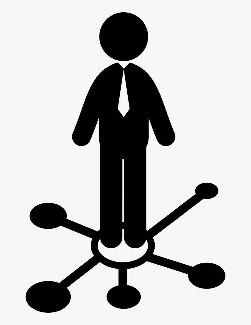 Man Standing On Business Graphic Comments - Stakeholder Png - 654x980 ...