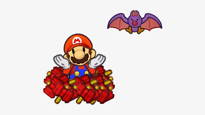 Download Transparent I Remade Mario's Shrug Pose In The Old Art Style ...