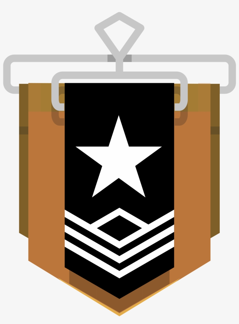 Bronze Star - Rainbow Six Siege Gold 1 - 2000x2000 PNG Download - PNGkit