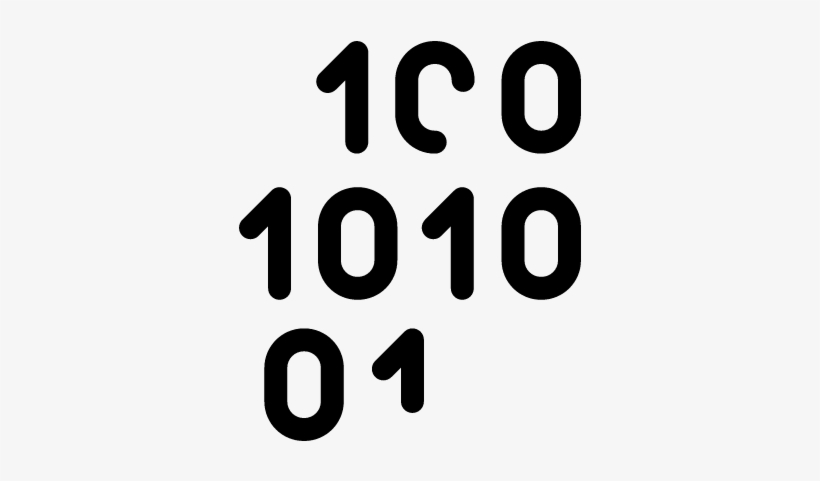 Download Transparent Binary Code Vector - Binario Icono - PNGkit
