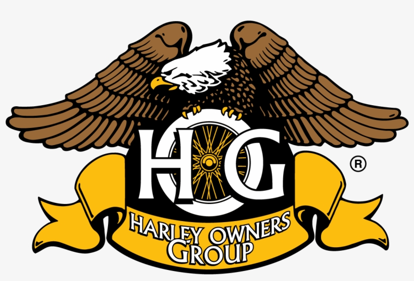 Hog Harley Owners Group Eagle Logo Vector - Logo Harley Owners Group ...