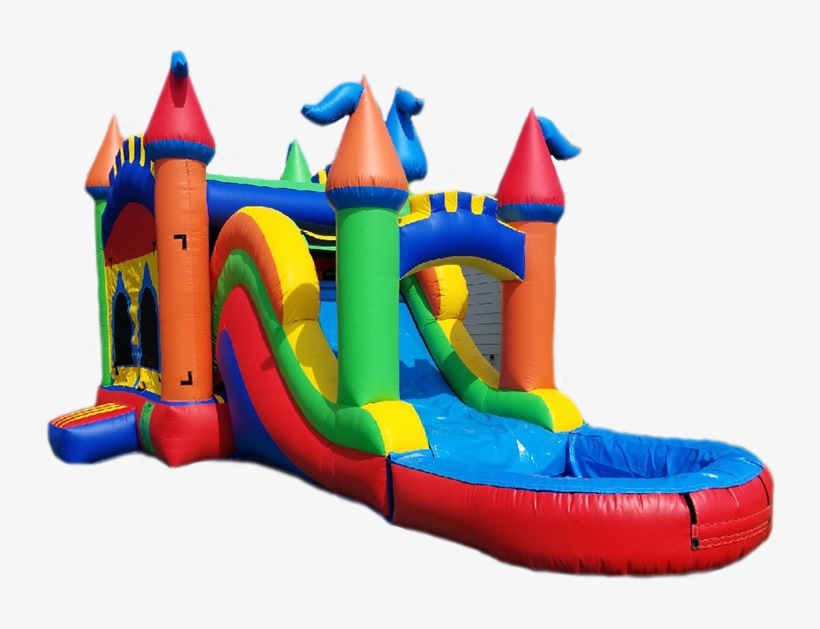 Water Slide - Inflatable - 1204x810 PNG Download - PNGkit
