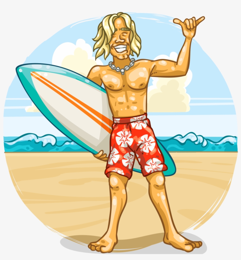 Picture Free Stock Item Detail Itembrowser Surfs Up - Surfer Dude ...