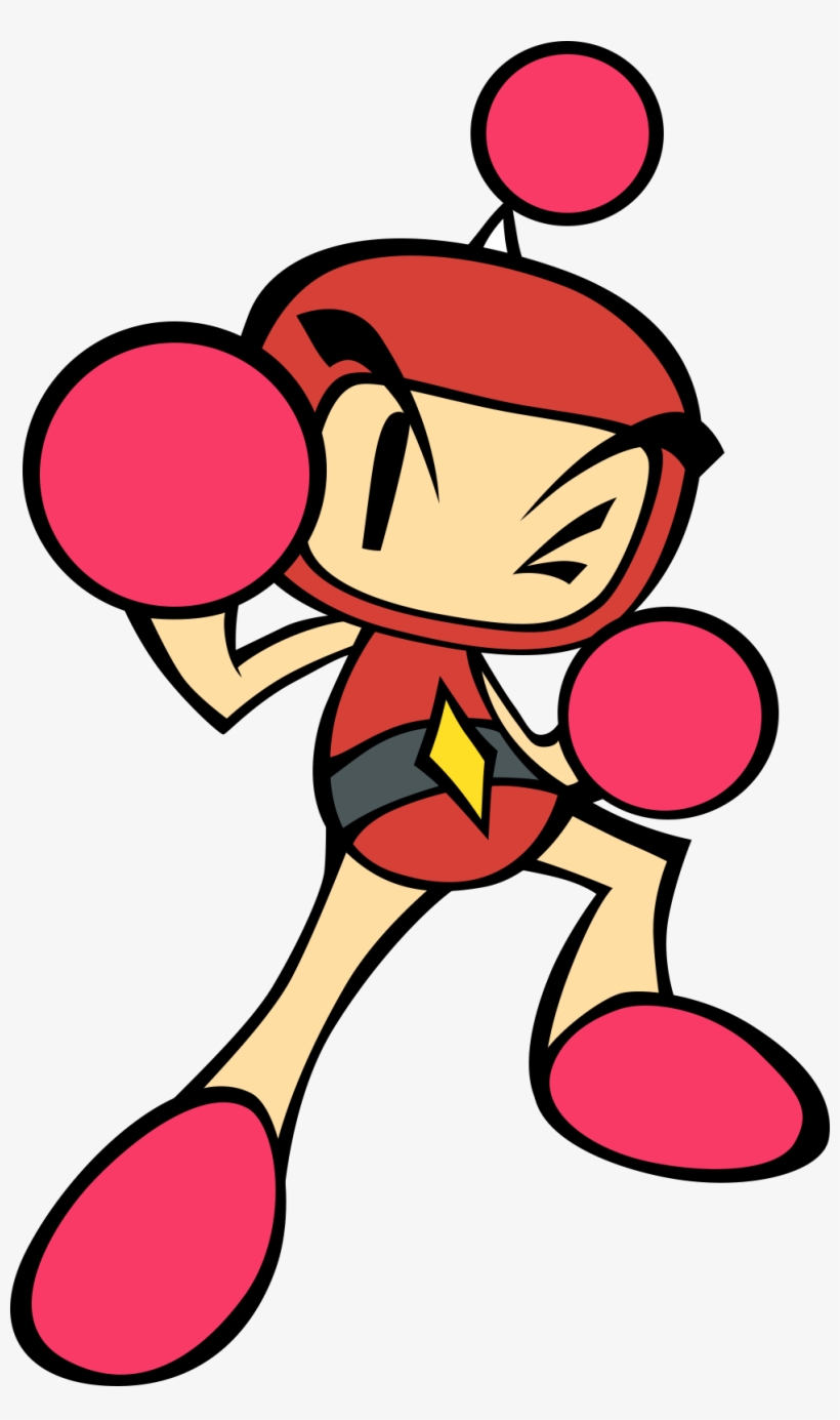 Red Bomberman - Red Super Bomberman R Characters - 997x1636 PNG ...
