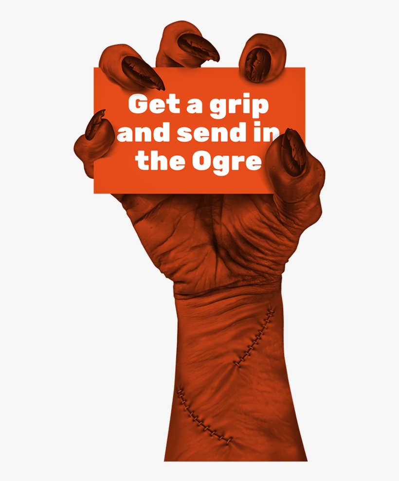 Ogre-hand - Poster - 550x918 PNG Download - PNGkit