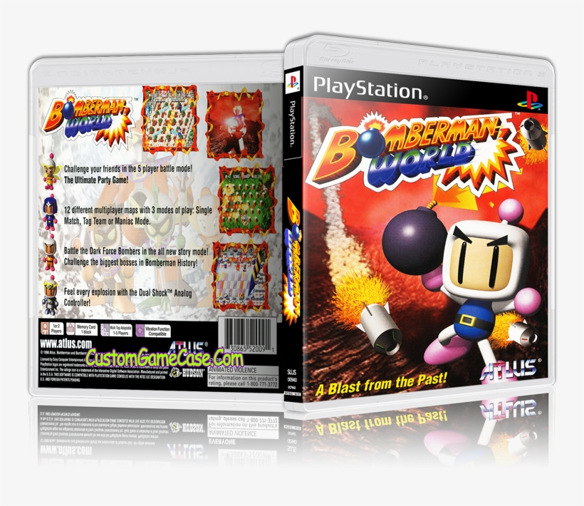 Sony Playstation 1 Psx Ps1 - Bomberman World Ps1 - 800x631 PNG Download ...