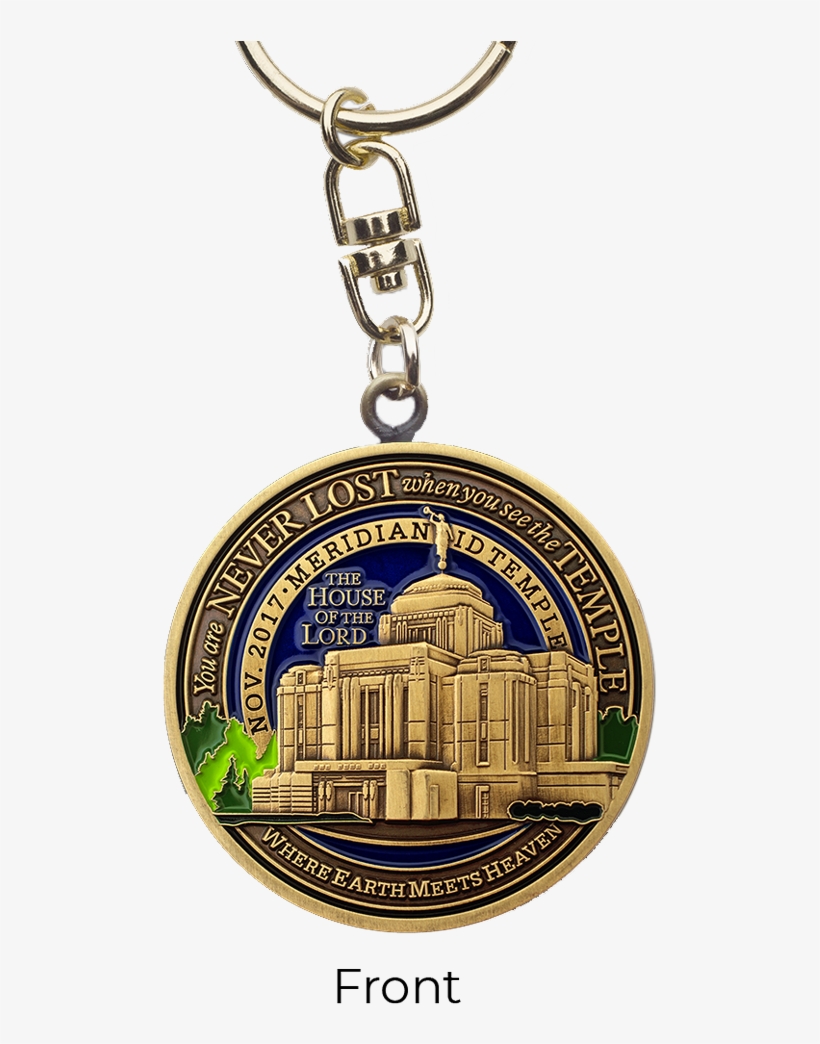 Meridian Idaho Temple Keyring - Keychain - 1000x1000 PNG Download - PNGkit