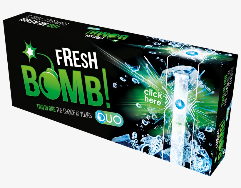 Fresh Bomb Cigarette Tubes With Menthol Ball - Mentolové Dutinky ...