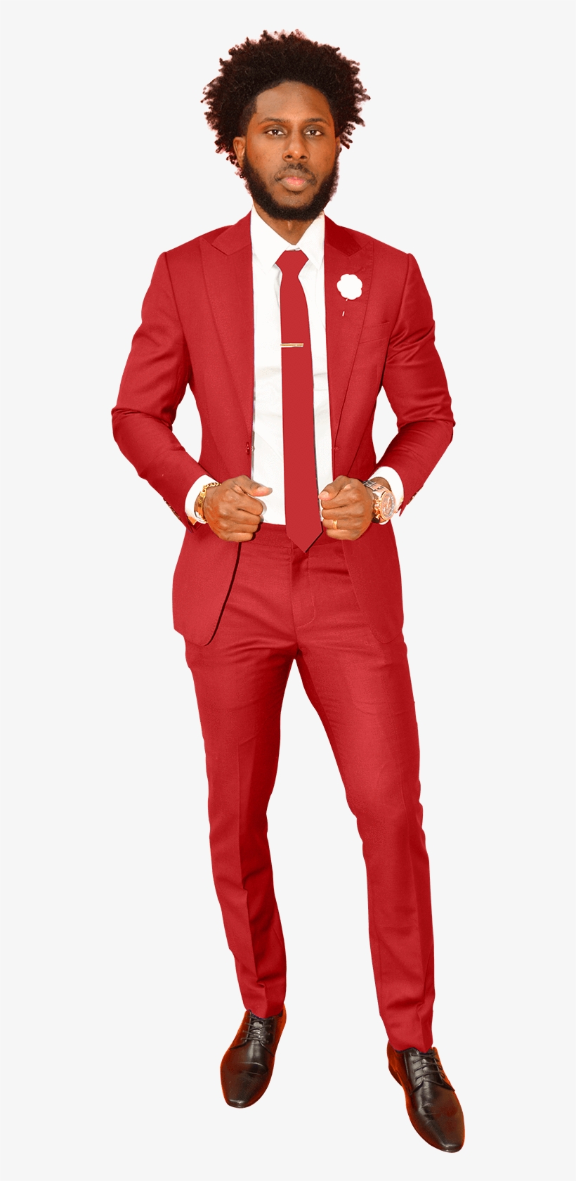 1000 X 1700 1 - Guy In Red Suit Transparent - 1000x1700 PNG Download ...
