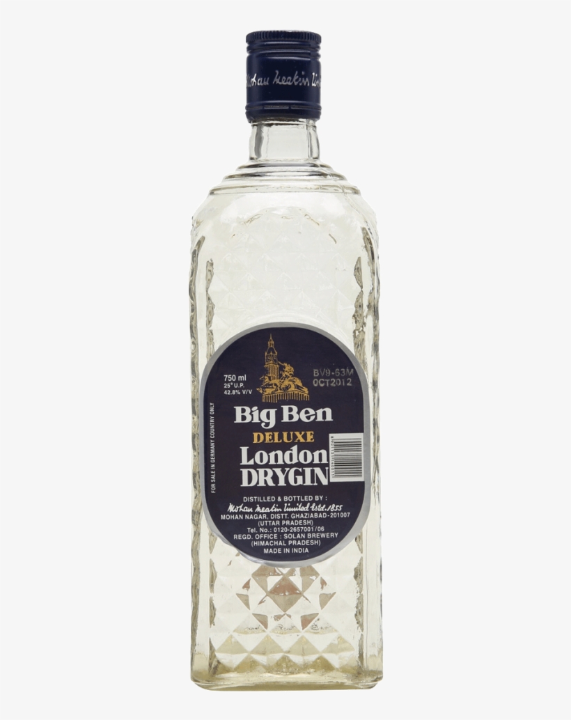 Gin - Big Ben Vodka - 768x1024 PNG Download - PNGkit
