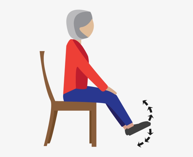 Ankle Activators - Sitting - 834x834 PNG Download - PNGkit