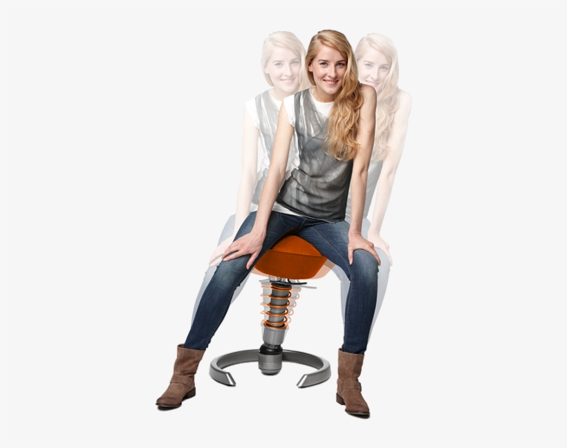 Always Sitting Properly - Swopper Chair - 533x605 PNG Download - PNGkit