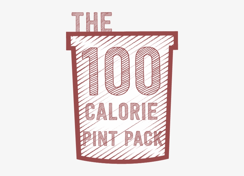 100 Calorie Pack - Signage - 800x804 PNG Download - PNGkit