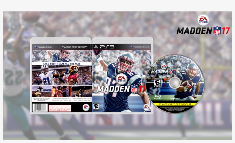 Madden Nfl 17 Ps3 Download - Player - 1600x900 PNG Download - PNGkit
