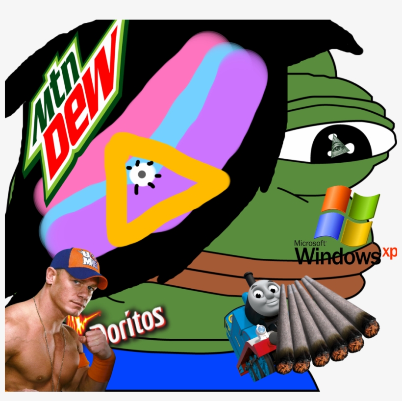 Download Transparent The Rarest Pepes - Cartoon - PNGkit