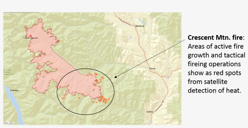 Close Up Look At Crescent Mtn - Atlas - 1263x574 PNG Download - PNGkit