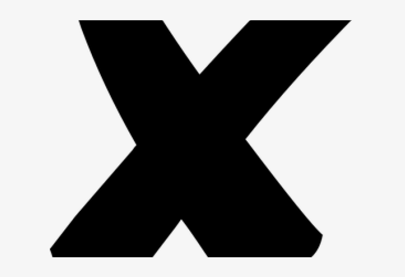 Wrong Cross Clipart Black And White