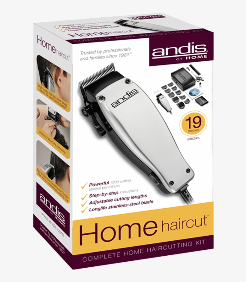 Andis Home Haircut - 780x920 PNG Download - PNGkit