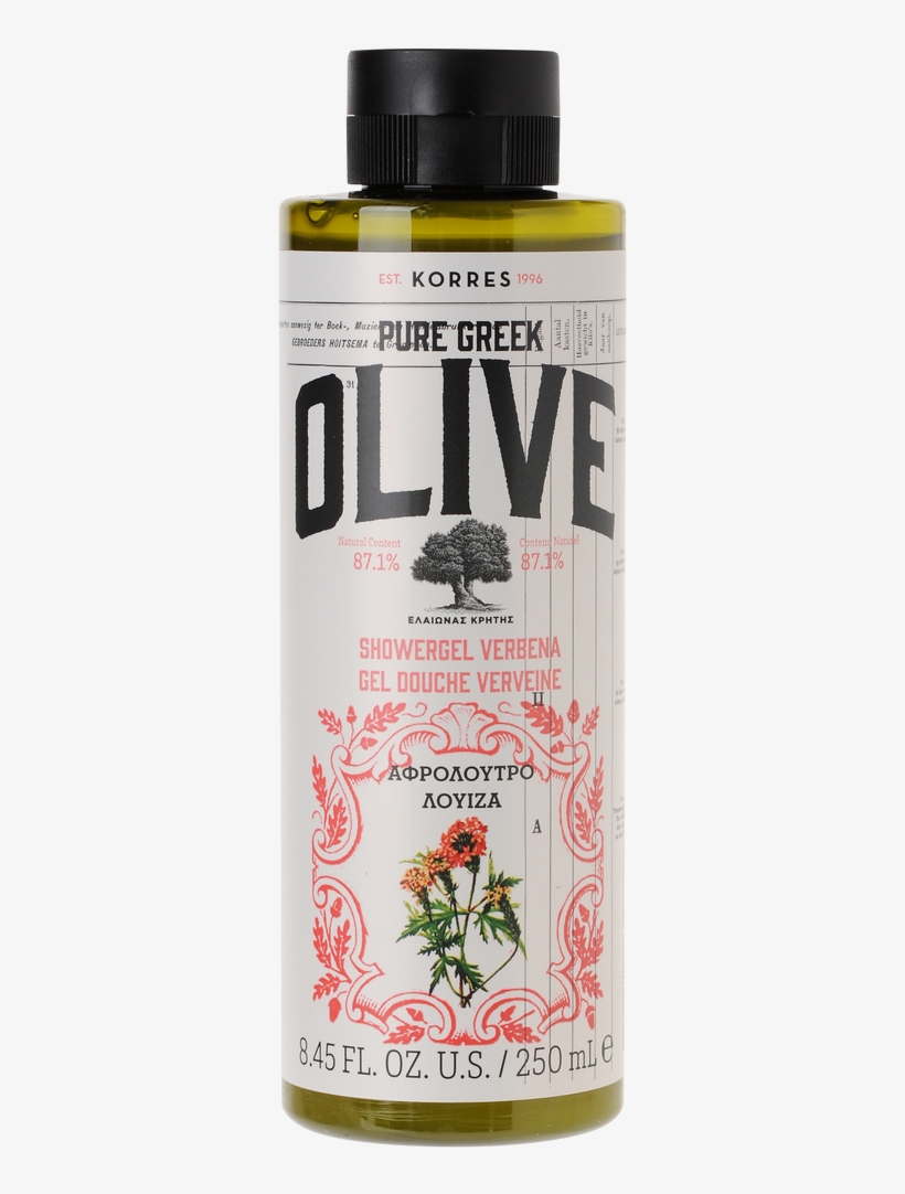 Korres Pure Greek Olive Verbena Showergel - Korres Cedar Shower Gel ...