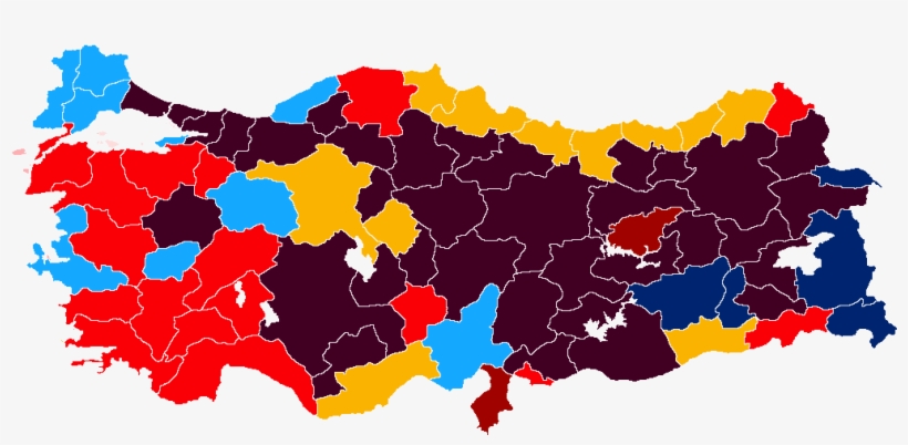 Turkey 1995 General Election - Turkish Elections Map 2018 - 1015x450 ...