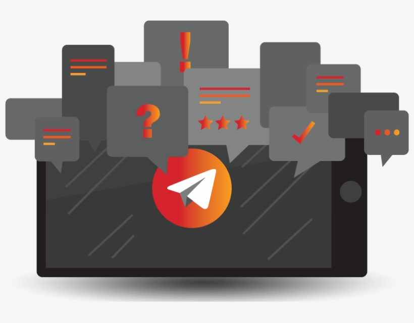 We Are On Telegram - Graphic Design - 802x560 PNG Download - PNGkit