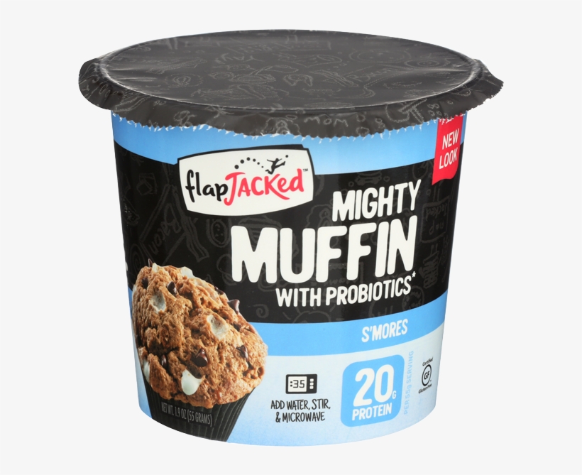 Flap Jacked Mighty Muffin With Probiotics S'mores - High Protein ...