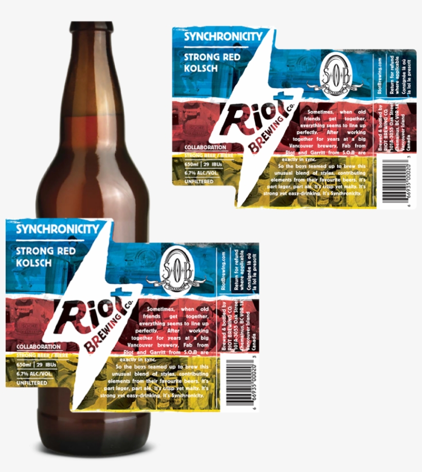 Riot Brewing Co Riot Beer Synchronicity Strong Red - Barcode Beer ...