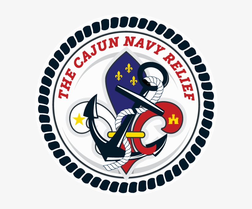 Cajun Navy Relief - Anchor In A Circle - 600x600 PNG Download - PNGkit