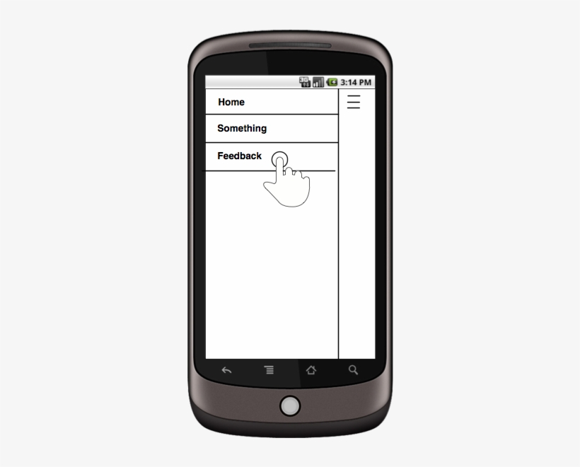 Menu Items - Smartphone - 576x733 PNG Download - PNGkit