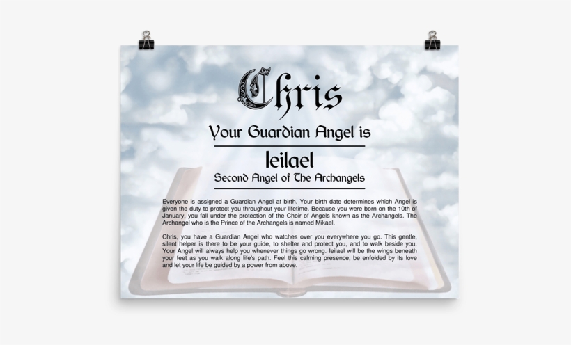 Scripture Background - Guardian Angel - 608x608 PNG Download - PNGkit