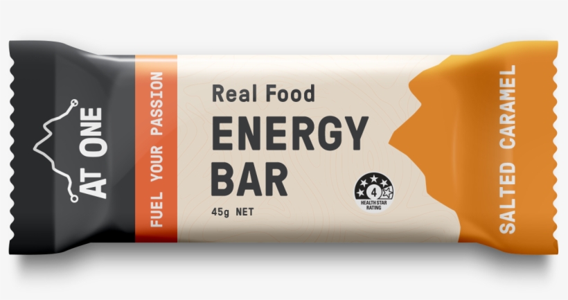 Salted Caramel At One Real Food Energy Bar - Energy Bar Mockup ...
