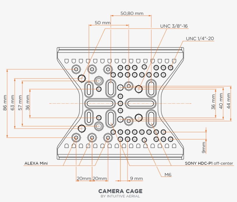 Download Transparent Camera Cage Technical Drawing - Diagram - PNGkit