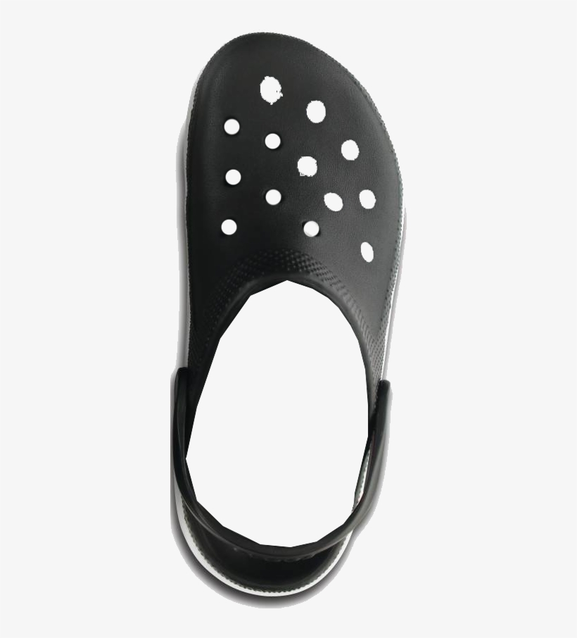 Crocs Men Black/white Sandals - Face Mask - 838x847 PNG Download - PNGkit