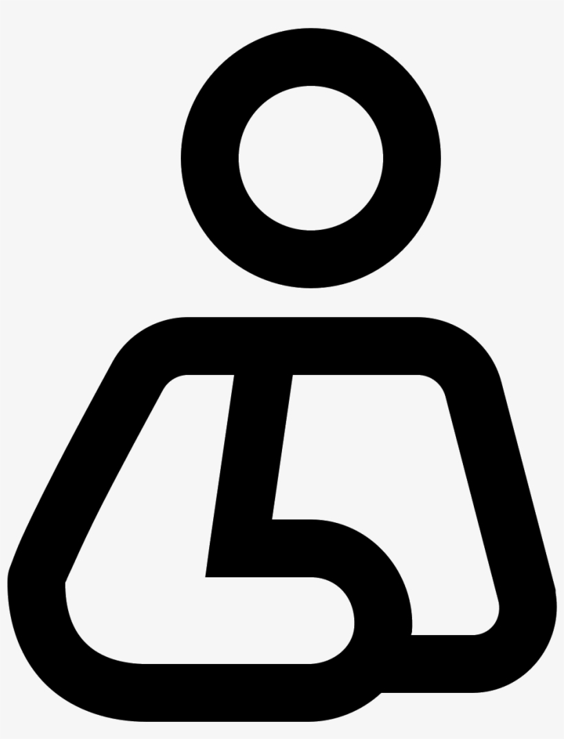 A Graphic Of The Top Half Of A Person - Bandage - 1600x1600 PNG ...