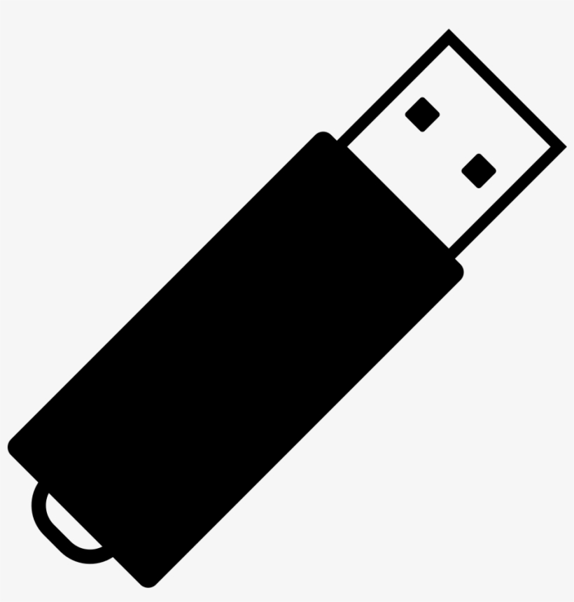 File - Noun Project - Usb - Svg - Memoria Usb Vector - 1000x1000 PNG ...