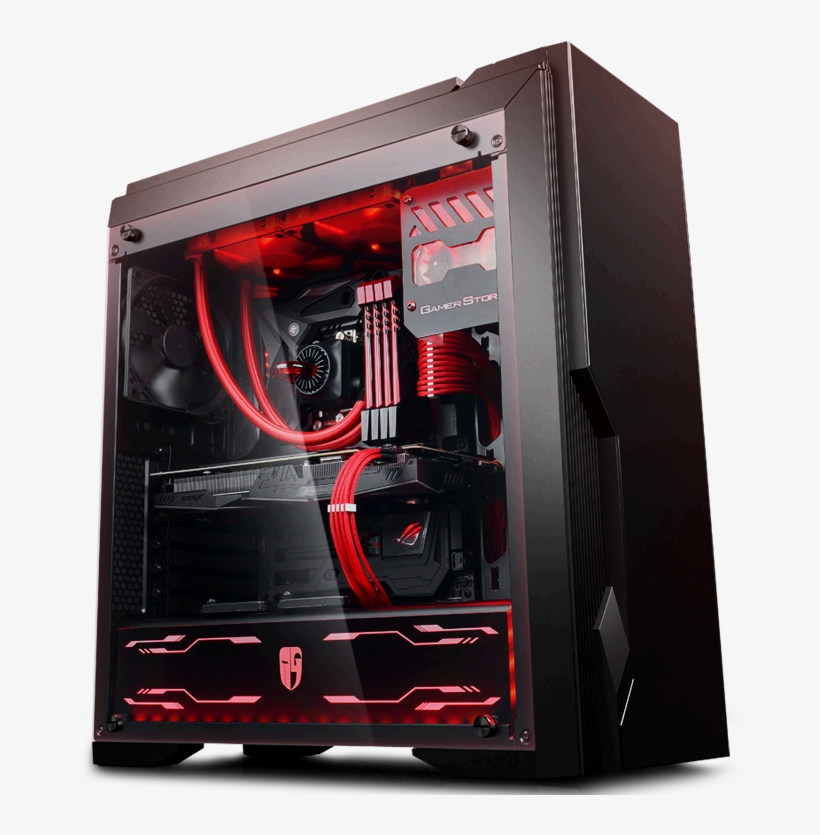 Deepcool Dukase Liquid The Unique Gaming Case D Lighting - 1920x880 PNG ...