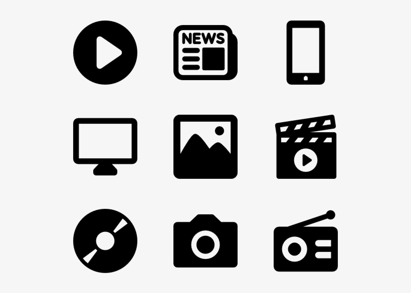 Media Pictograms - Border Icon - 600x564 PNG Download - PNGkit