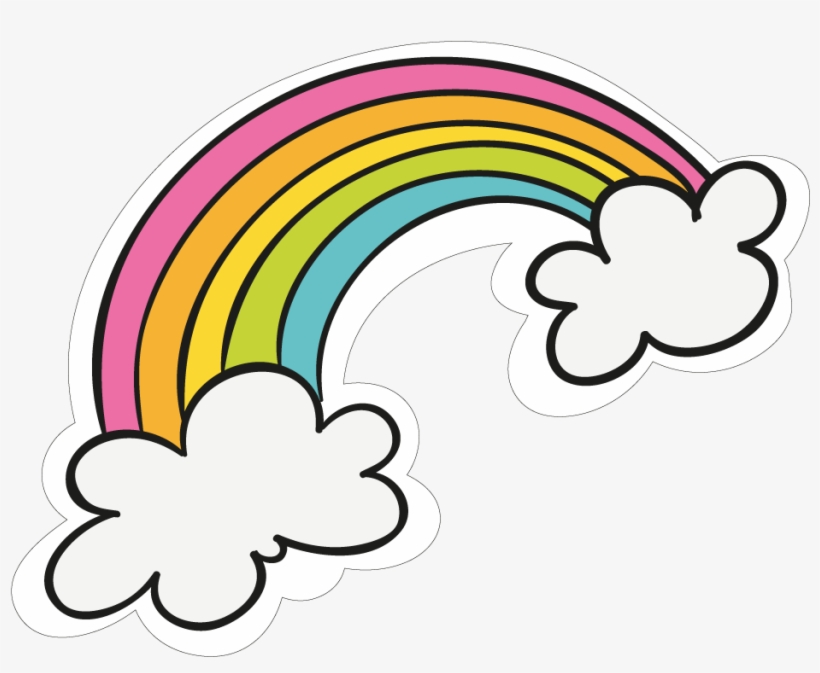 Collection Cute Things - Rainbow Cartoon Png - 1000x1000 PNG Download ...